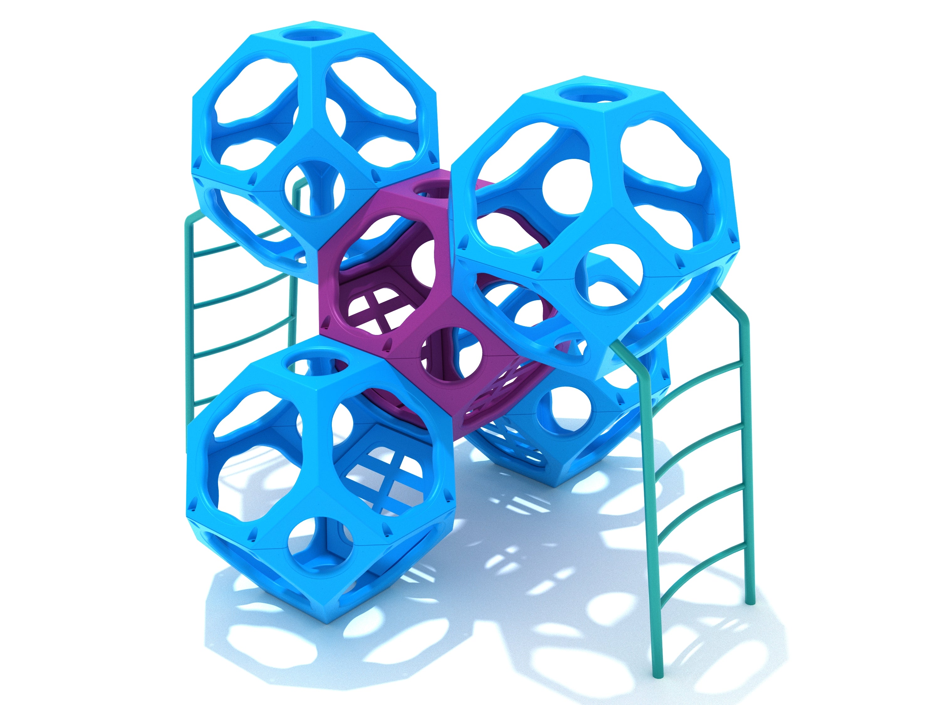 Granville Garden Climbing Cube | WillyGoat Playgrounds