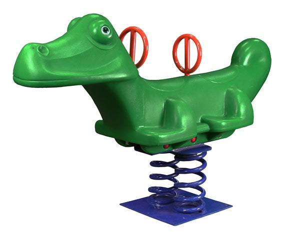 Great Gator Double Duty Residential Spring Rider | WillyGoat Playgrounds