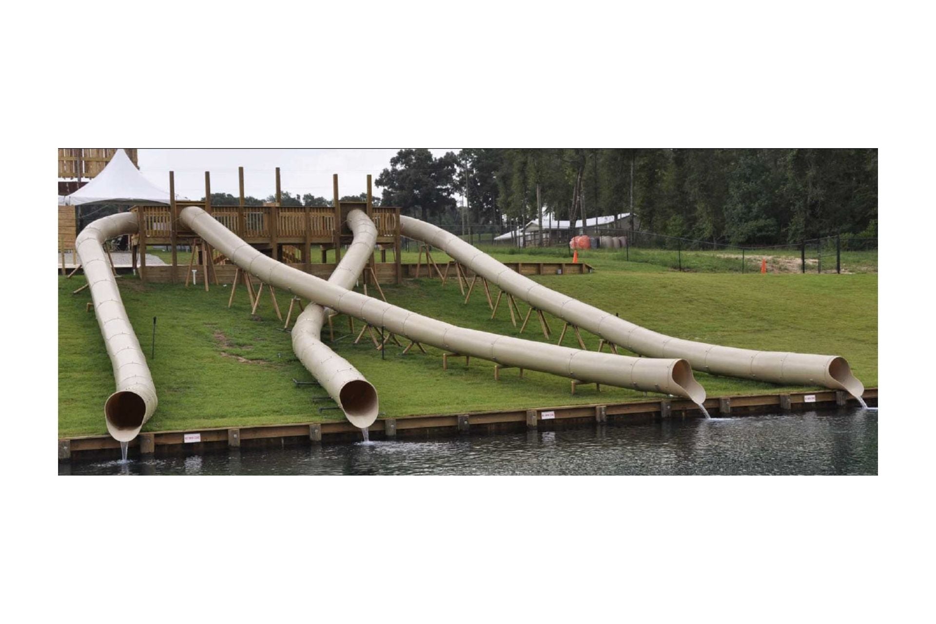 Custom Commercial Water Custom Hill Slide | WillyGoat Playgrounds