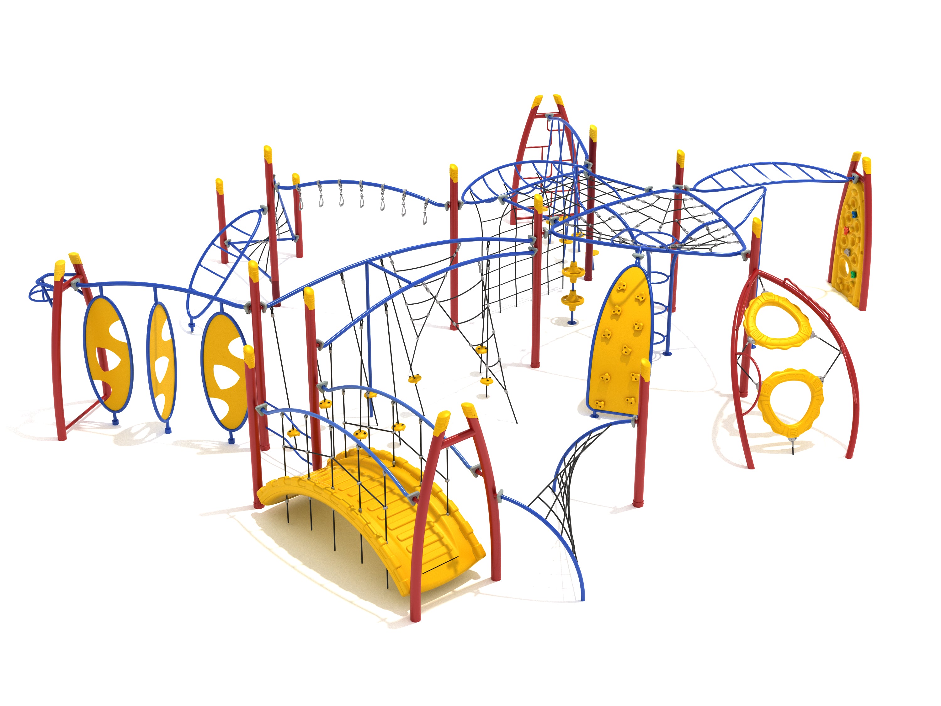 Lock Haven Fitness Course Playground | WillyGoat Playgrounds