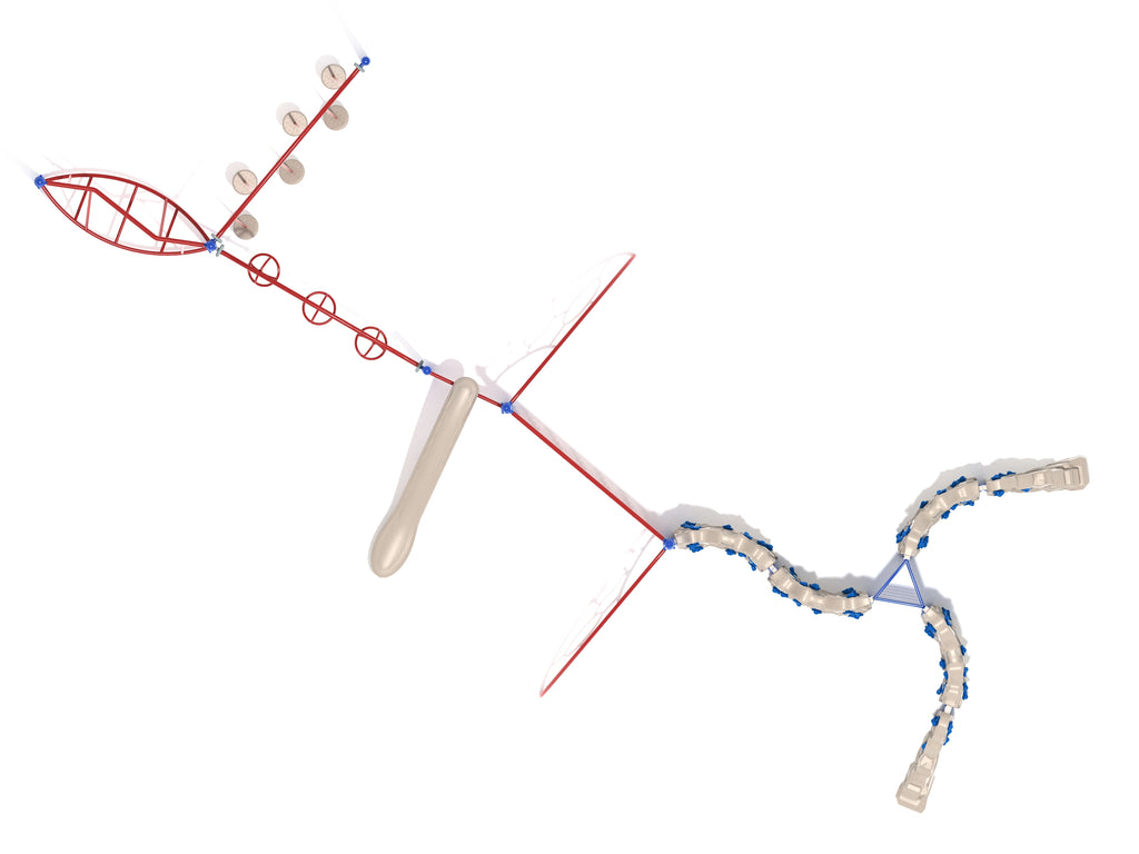 Thunder Basin Fitness Course Playground | WillyGoat Playgrounds