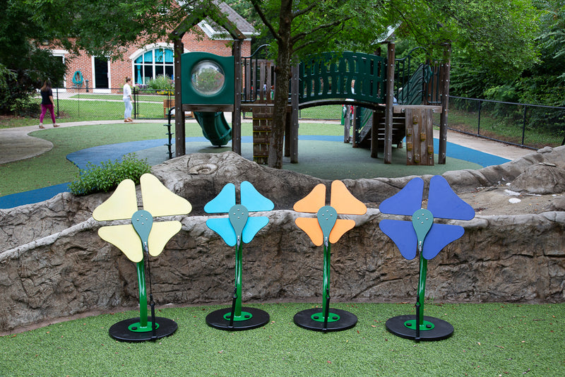 Toddler Flowers Musical Playground Equipment | WillyGoat Playgrounds
