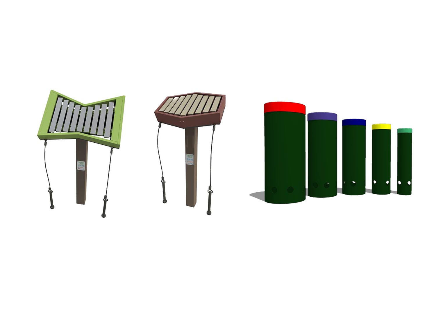 Early Childhood Collection Musical Park Instruments - Freenotes Harmon ...