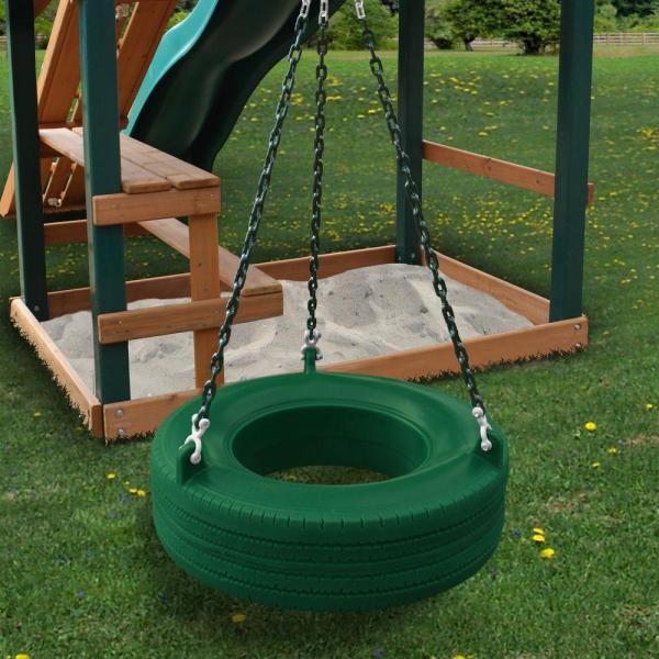 Turbo Plastic Tire Swing | WillyGoat Playgrounds