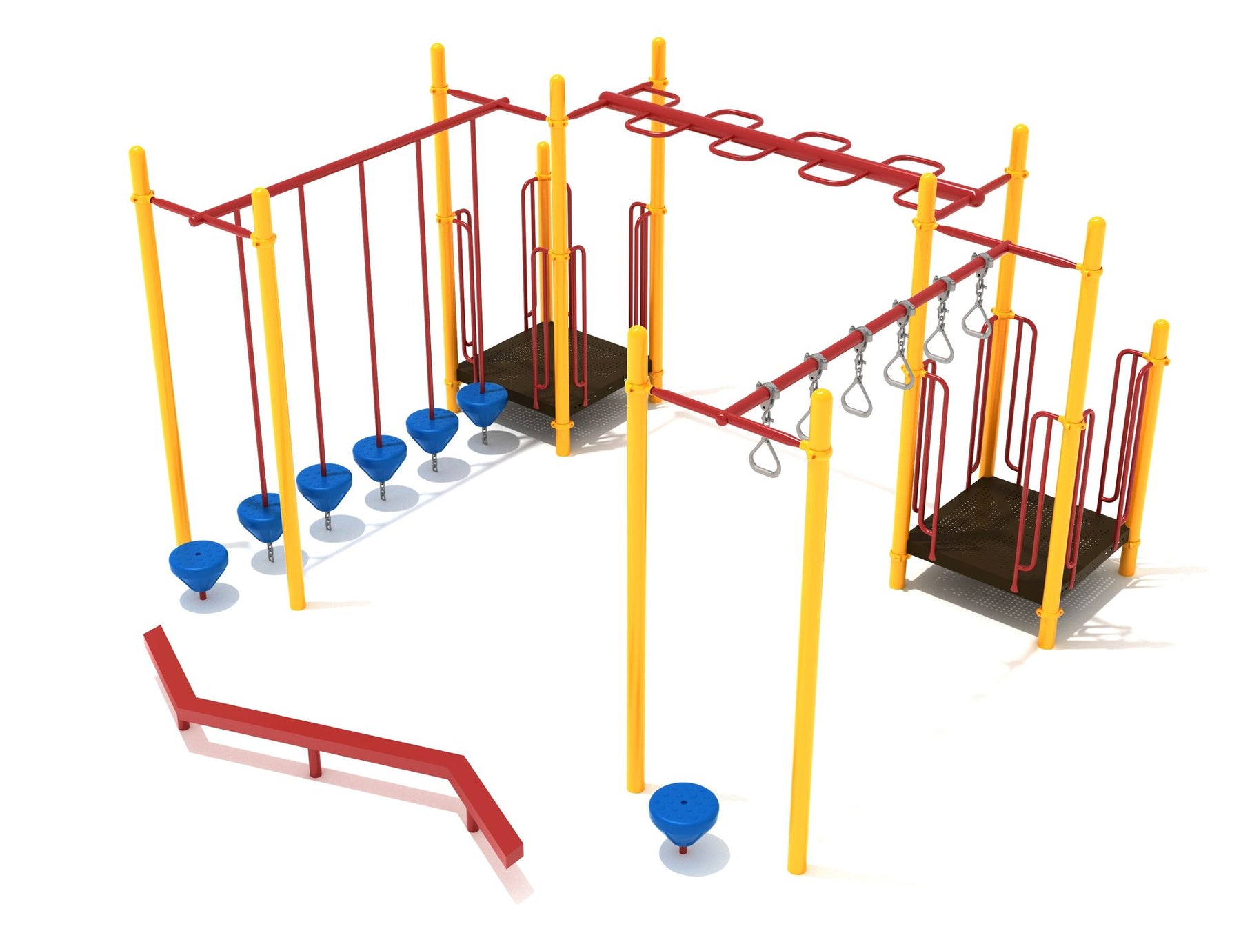 North Bethesda Fitness Course Playground | WillyGoat Playgrounds