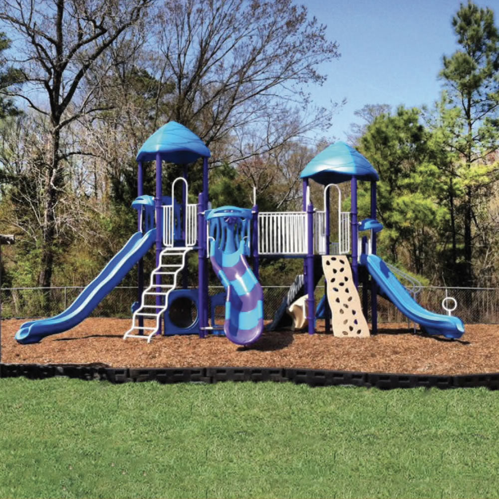 Plastic Playground Border With Spike, 12 Inches Tall | WillyGoat ...